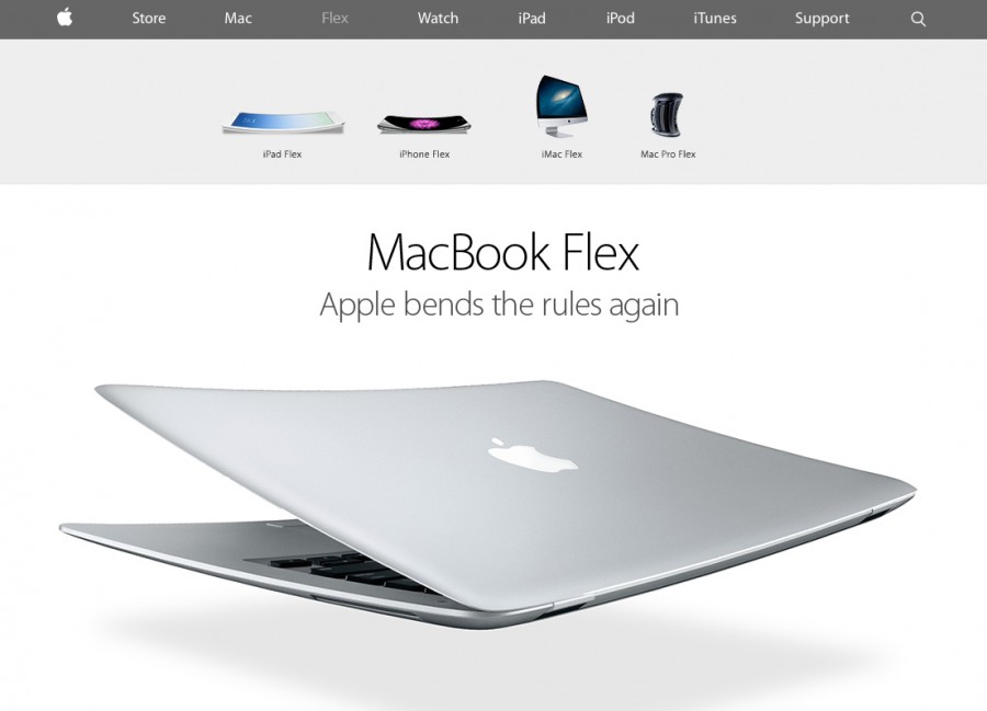 Apple launches new line of bendable devices | Scoopertino